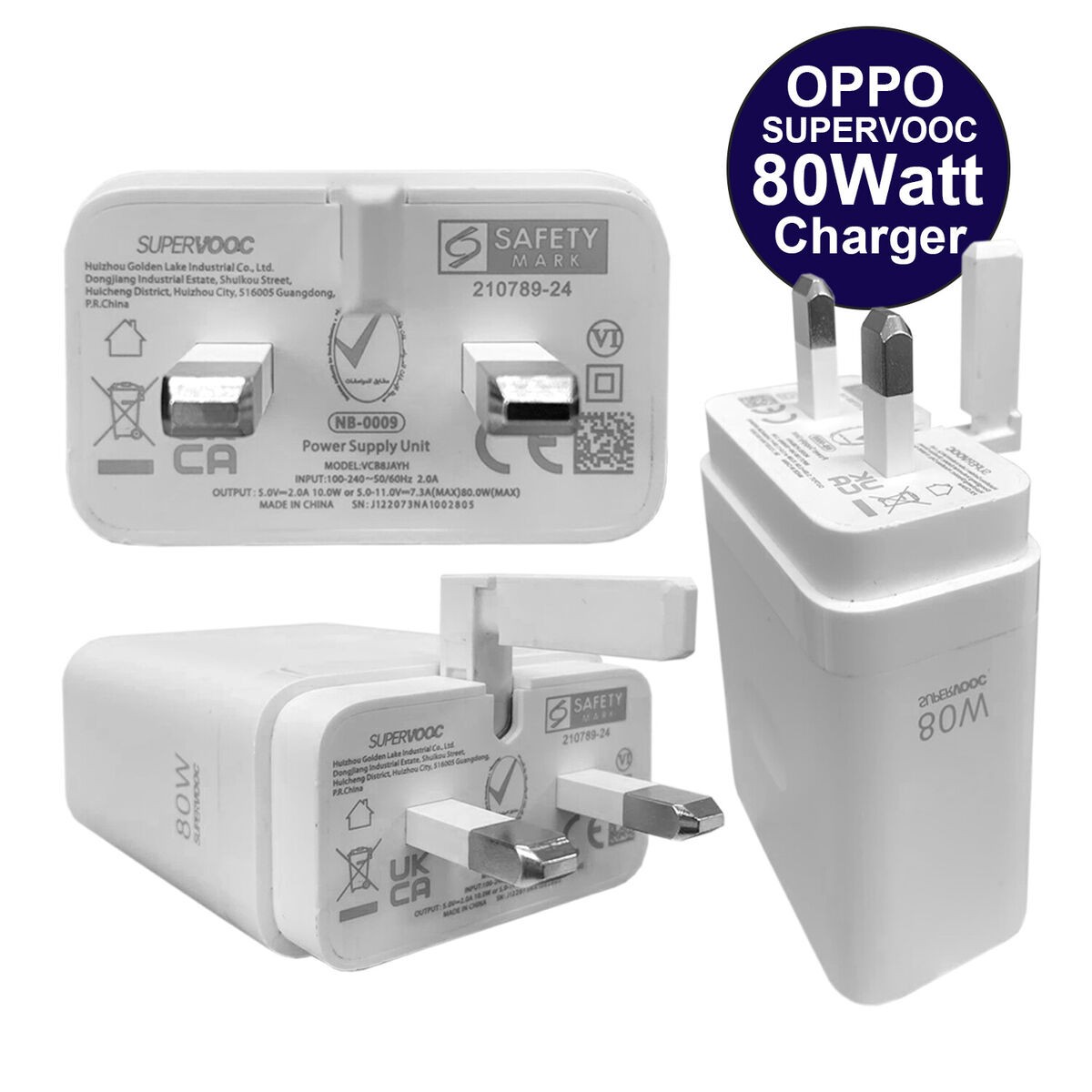 OPPO Charger 80W SUPERVOOC